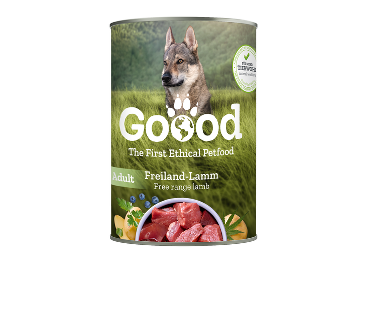 Sustainable Wet Dog Food from free range or organic farms by Goood the ...